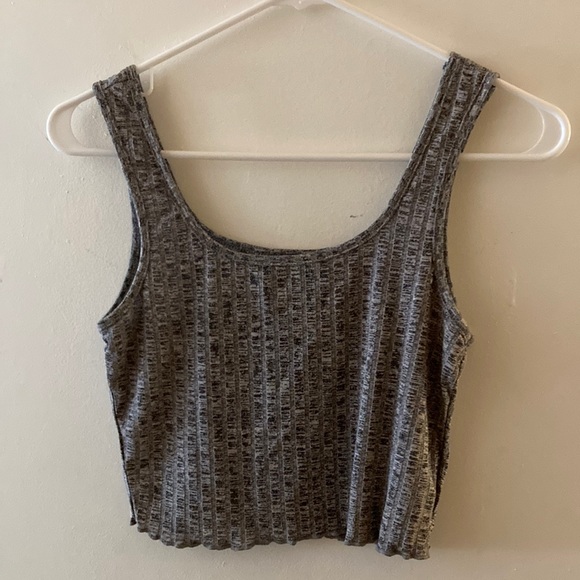 Tops | 31 Gray Crop Top | Poshmark